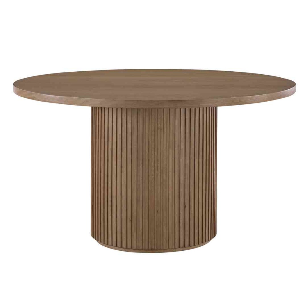 Colvin Round Dining Table Toffee 52in | Dwellings Home Trinidad