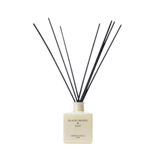 Black Orchid & Lily Premium Diffuser 250ml | Dwellings Home Trinidad